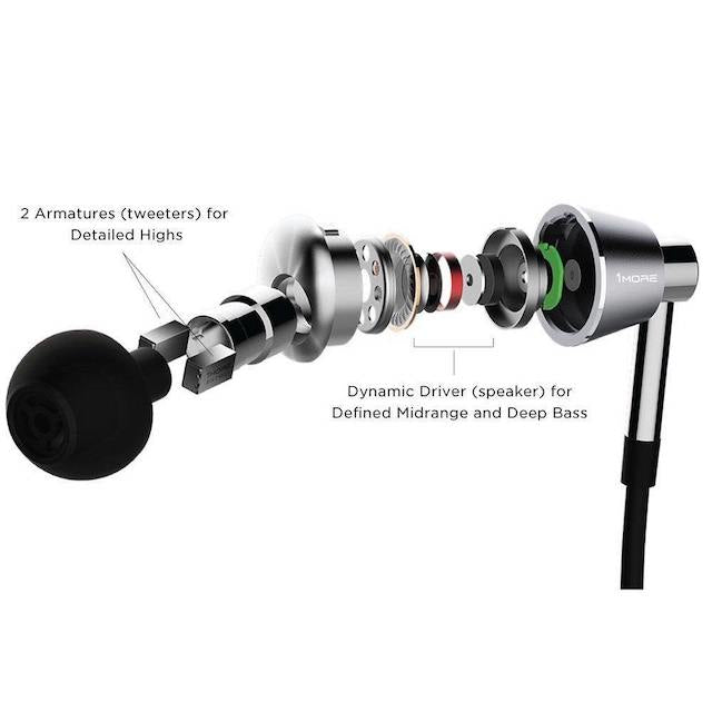 1MORE Triple Driver Hi-Res In-Ear Headphones – 1MORE UK